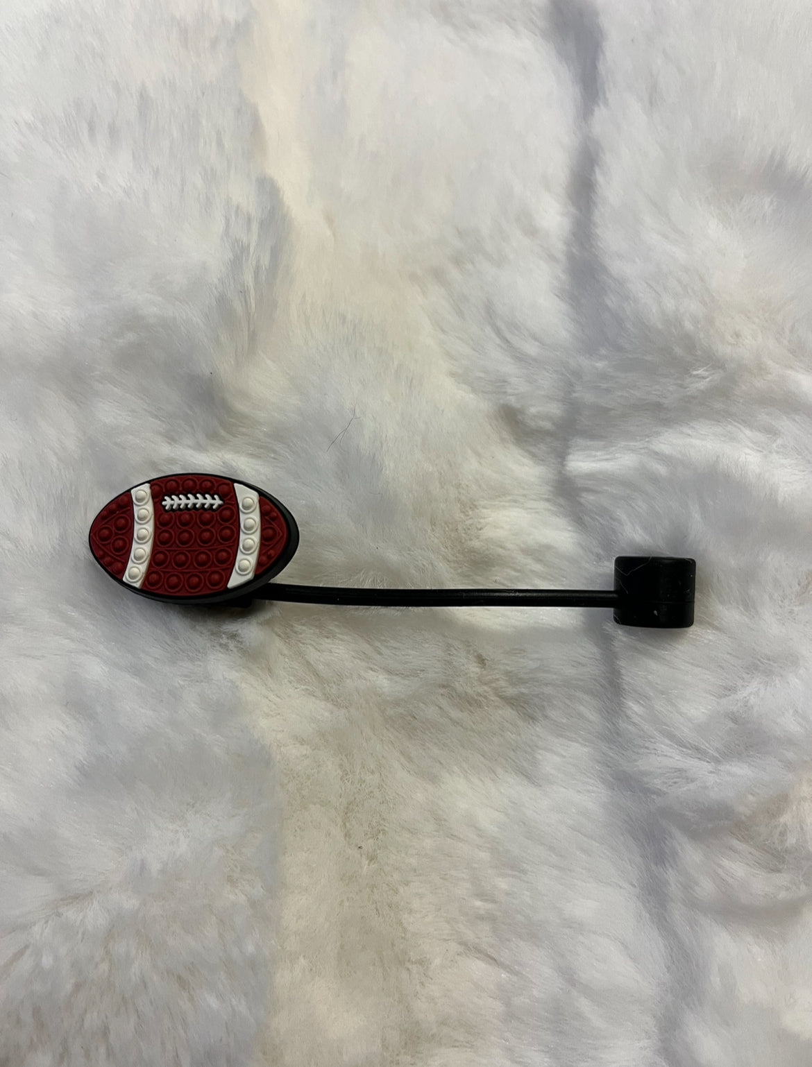 Football Straw Topper – Rockin Crocs & Crafts