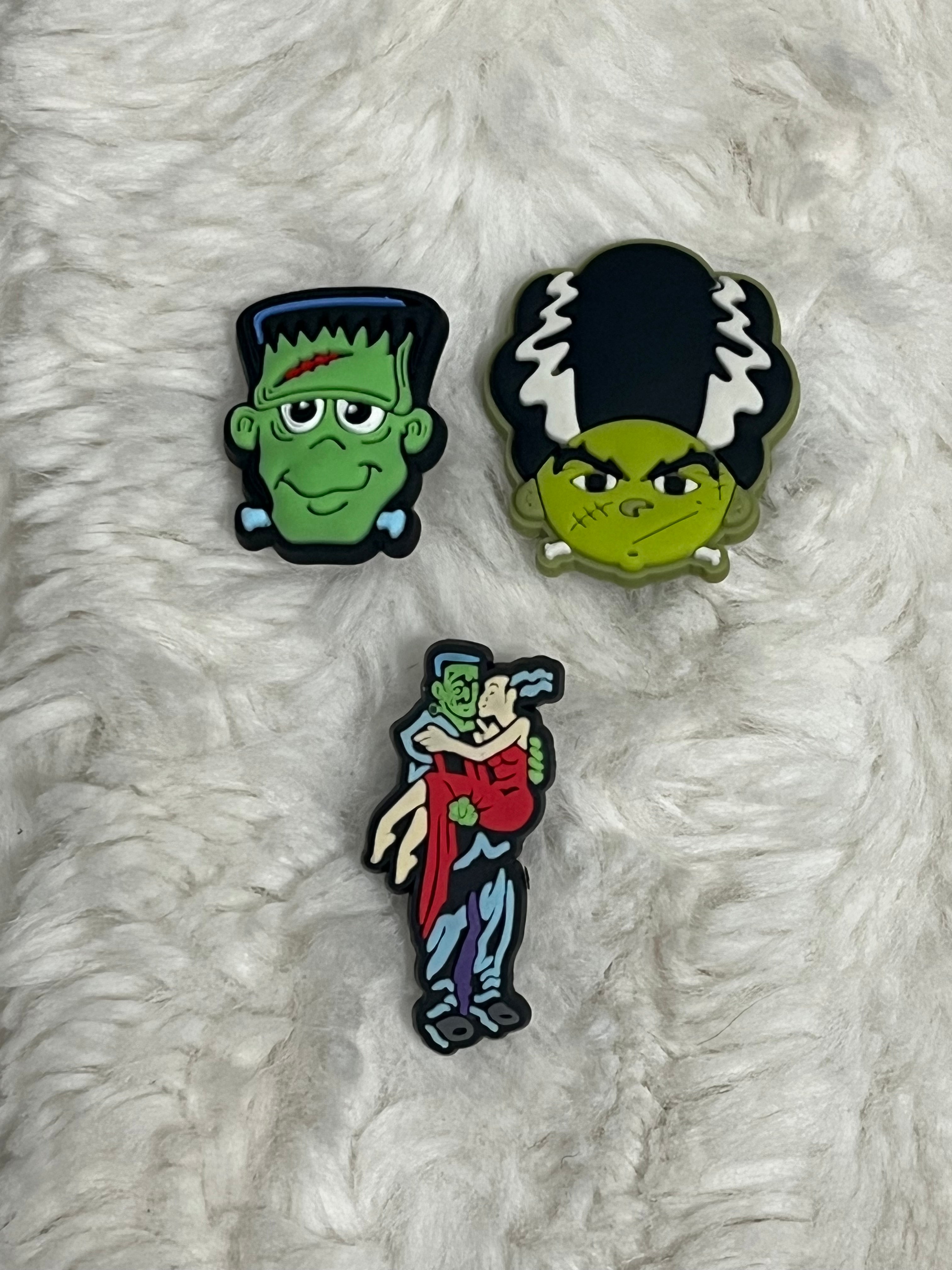 Frankenstein Shoe Charms – Rockin Crocs & Crafts