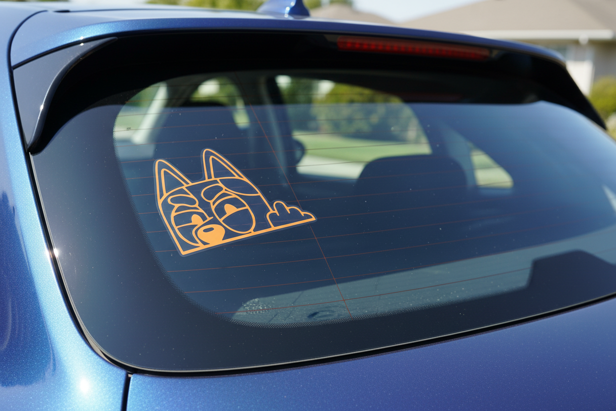 Bingo Car Decal – Rockin Crocs & Crafts