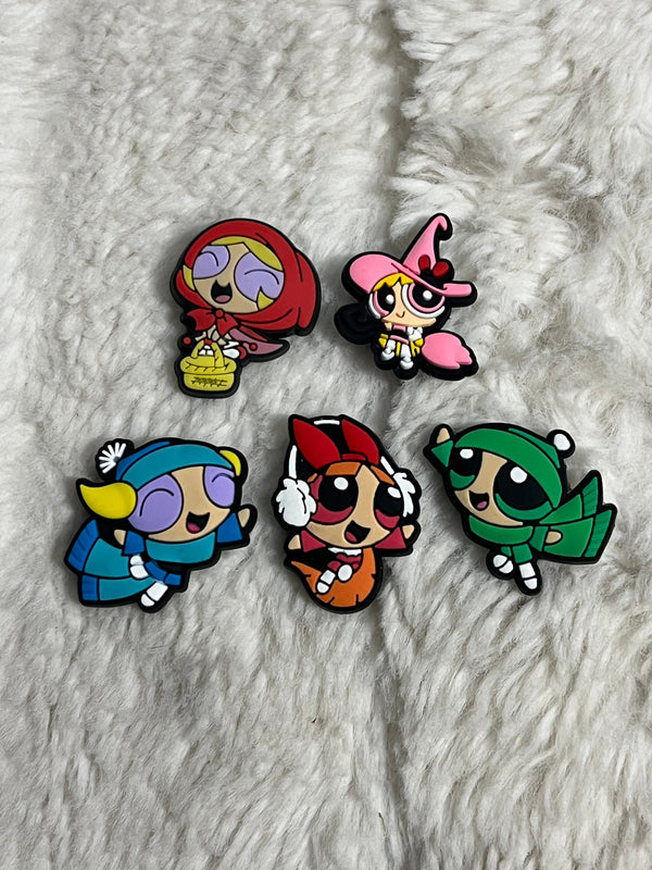 Powerpuff Girls (Halloween) Shoe Charms – Rockin Crocs & Crafts