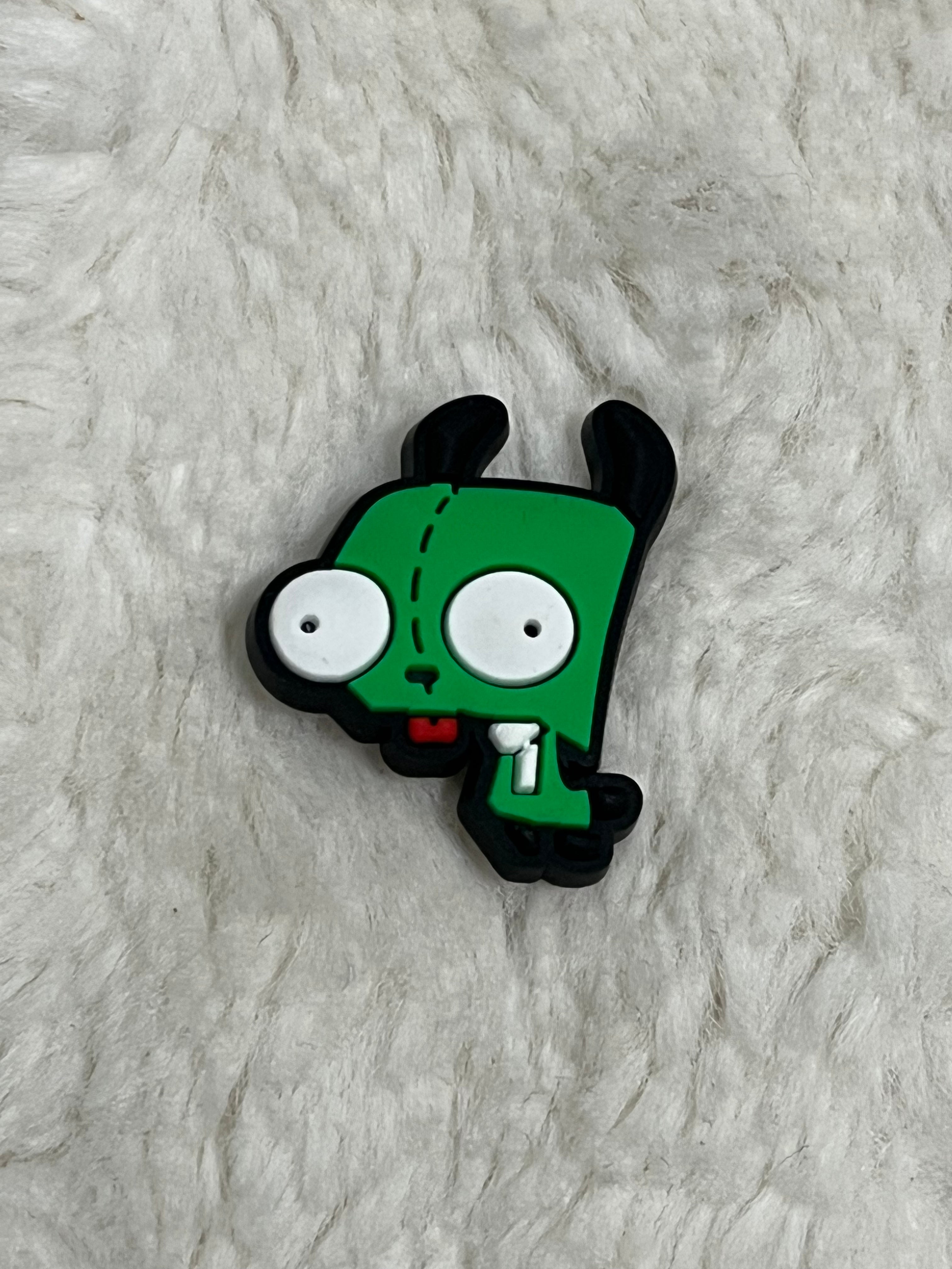 Invader Zim Shoe Charm – Rockin Crocs & Crafts