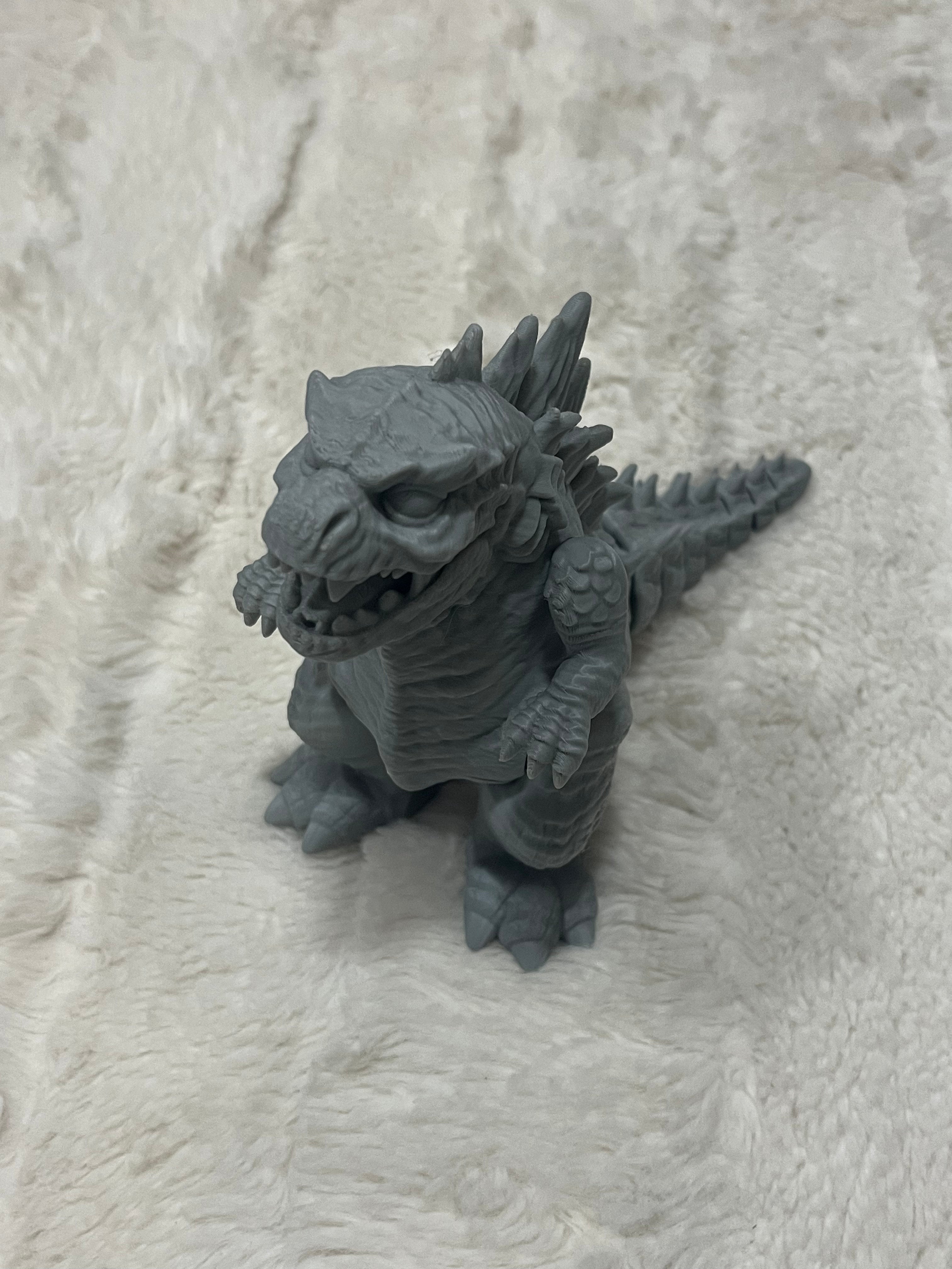 Godzilla 3D Print – Rockin Crocs & Crafts