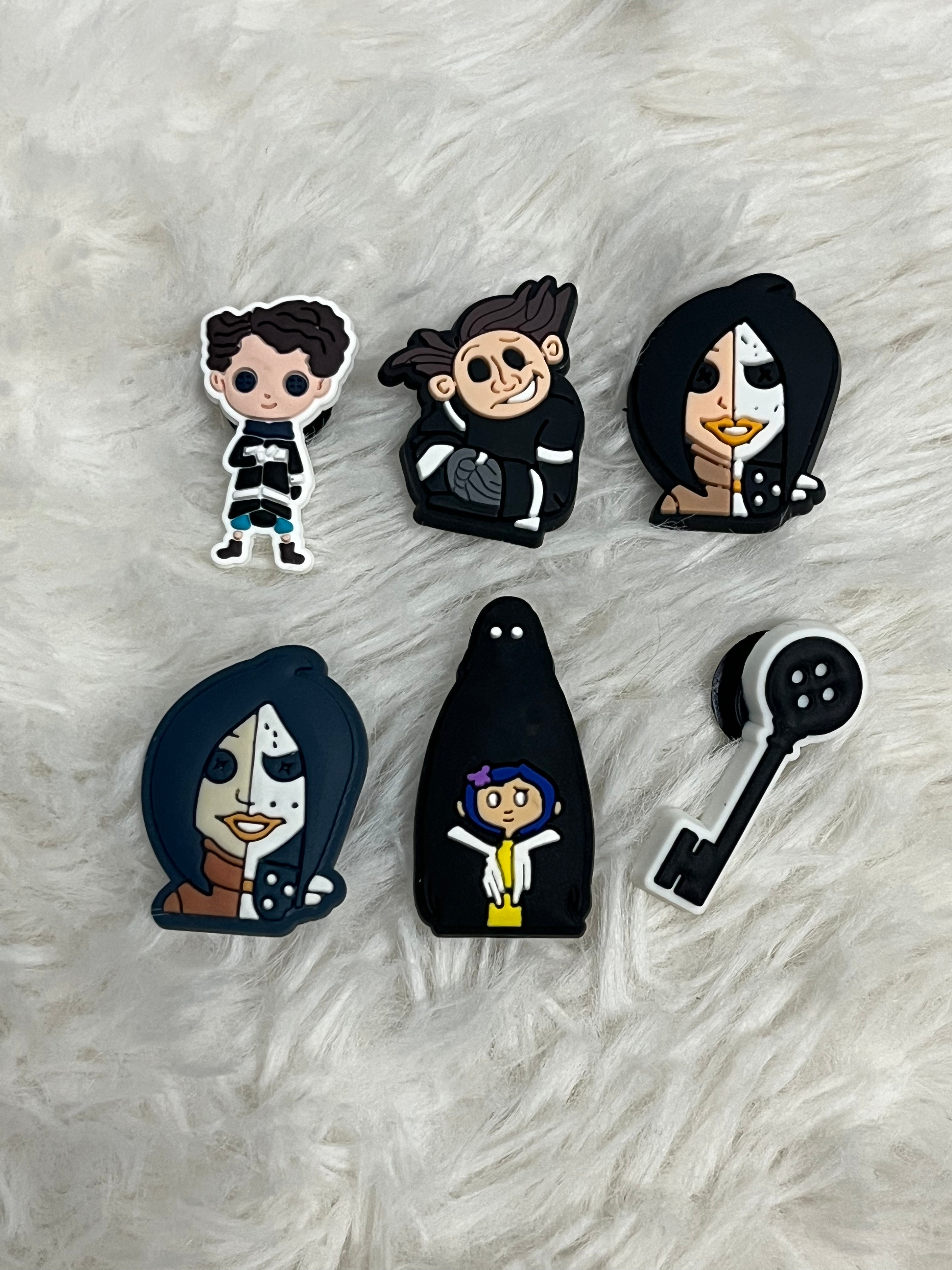 Coraline Shoe Charms – Rockin Crocs & Crafts